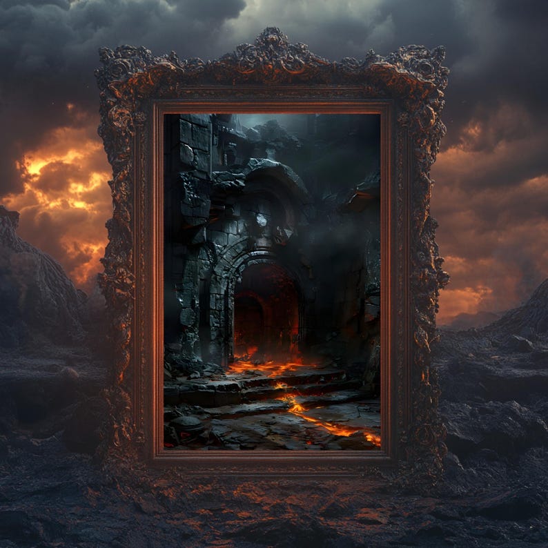 Ruined Forge Art Fantasy Art Dark Fantasy Art Fantasy Forge Art AI Art ...