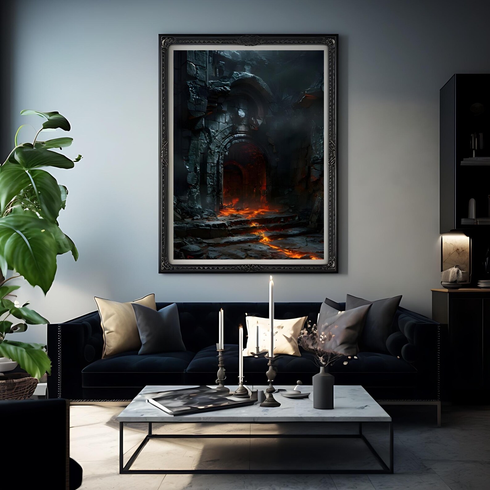 Ruined Forge Art Fantasy Art Dark Fantasy Art Fantasy Forge Art AI Art ...