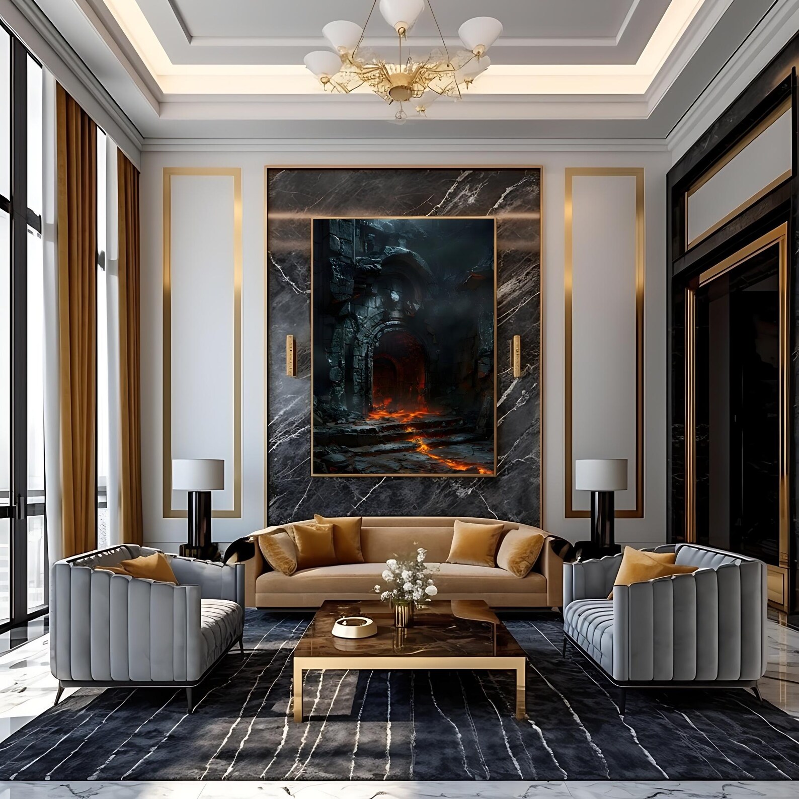 Ruined Forge Art Fantasy Art Dark Fantasy Art Fantasy Forge Art AI Art ...