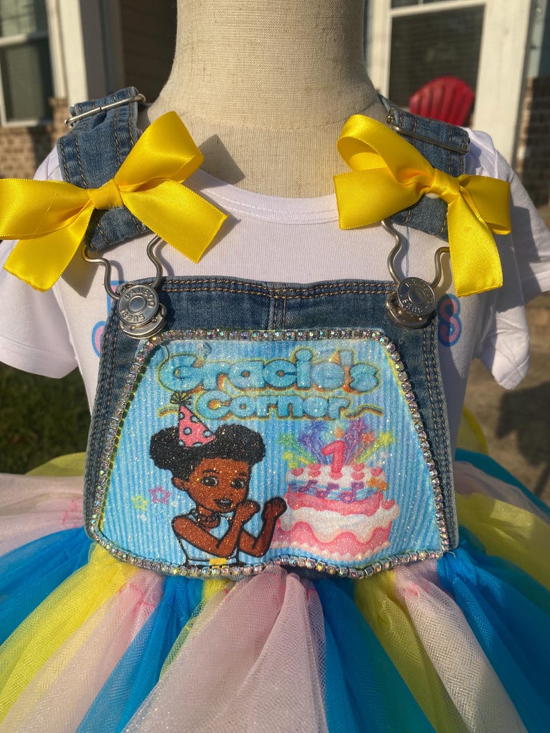 Gracie Overall Tutu Set - Etsy