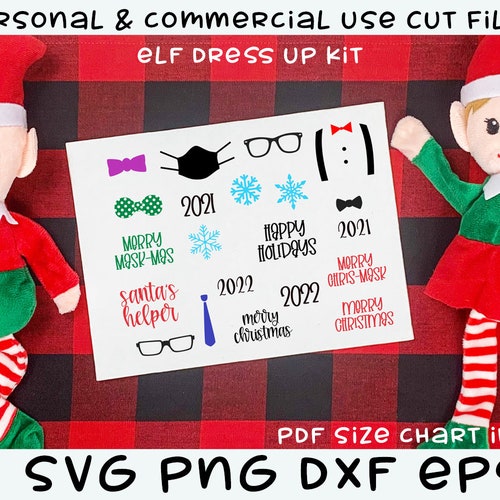 Elf Toy Kit Elf Dress up Kit and Adoption Certificate - Etsy