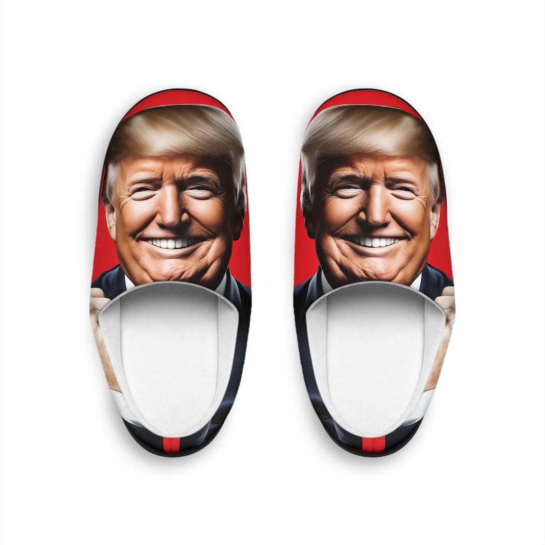Donald Trump, Trump Slippers, Mens Slippers, Trump, Slippers, Trump ...