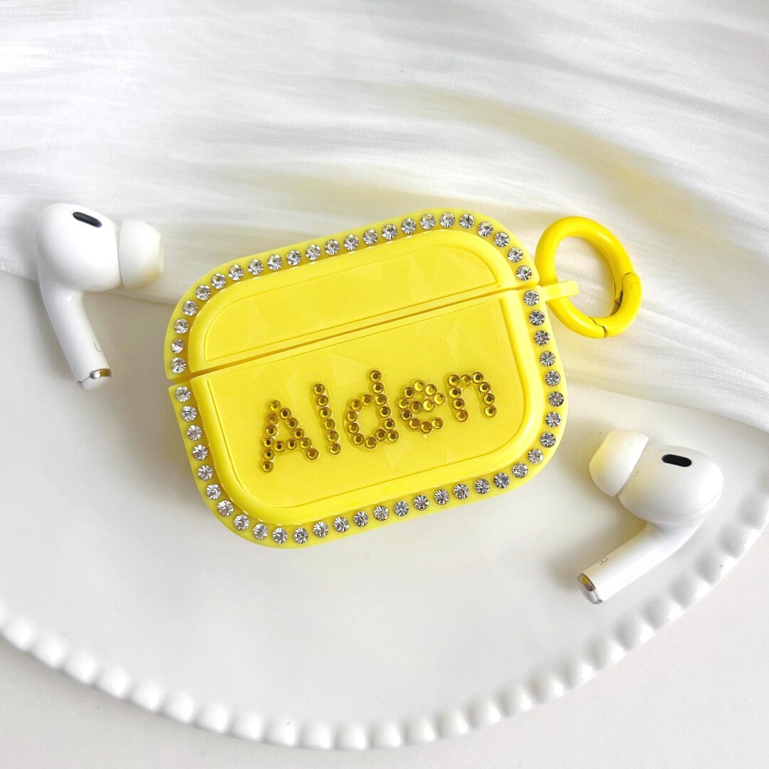 Custom 3D Name Crystal Monogram Handmade Design Colorful Rhinestone ...
