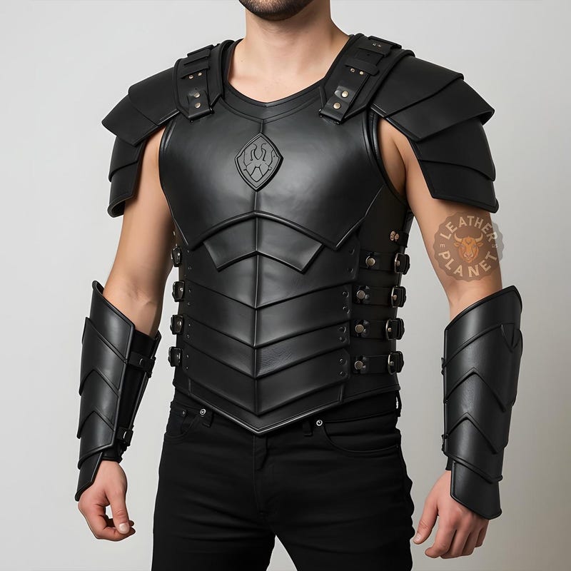 Leather Armor Men - Etsy