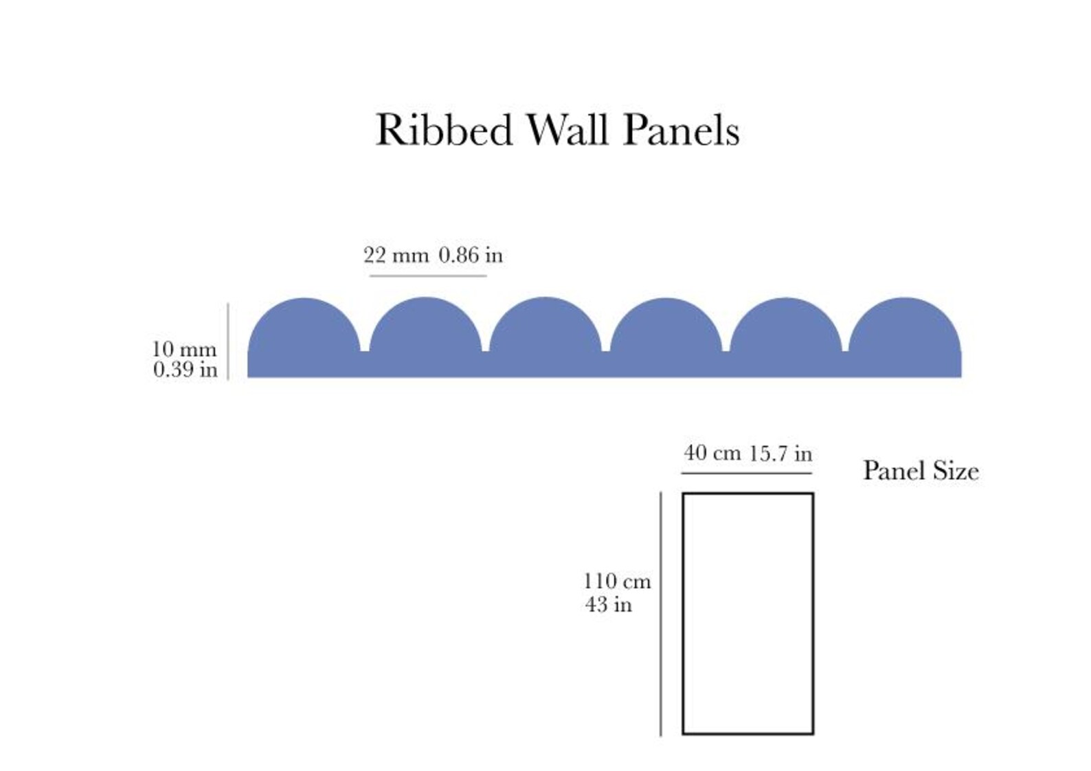 Ribbed MDF Wall Panels | Decorative MDF Wall Panels | DIY Wall Panel ...