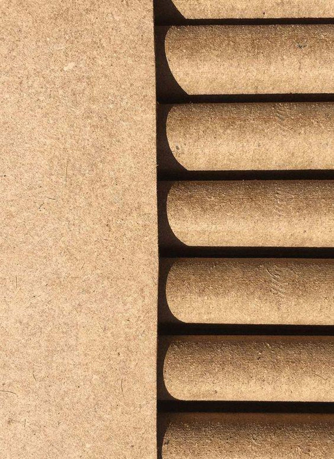 Ribbed MDF Wall Panels | Decorative MDF Wall Panels | DIY Wall Panel ...