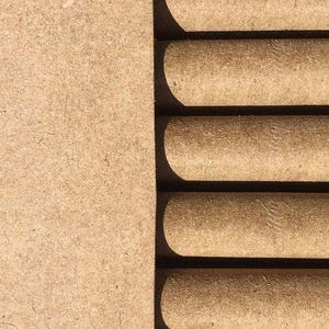 Ribbed MDF Wall Panels | Decorative MDF Wall Panels | DIY Wall Panel ...