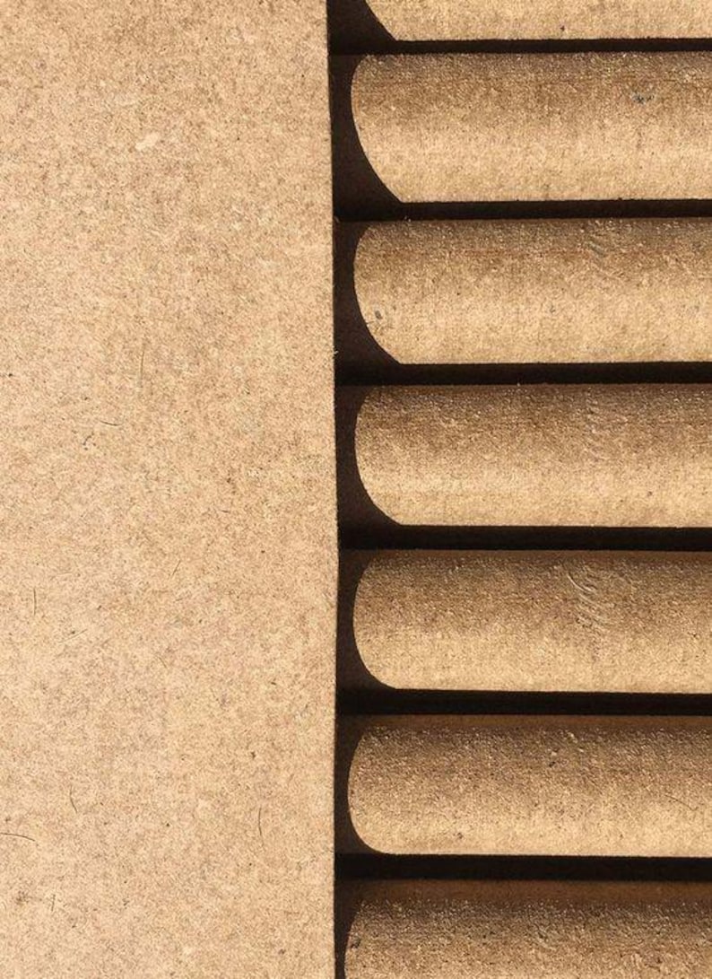 Ribbed MDF Wall Panels | Decorative MDF Wall Panels | DIY Wall Panel ...