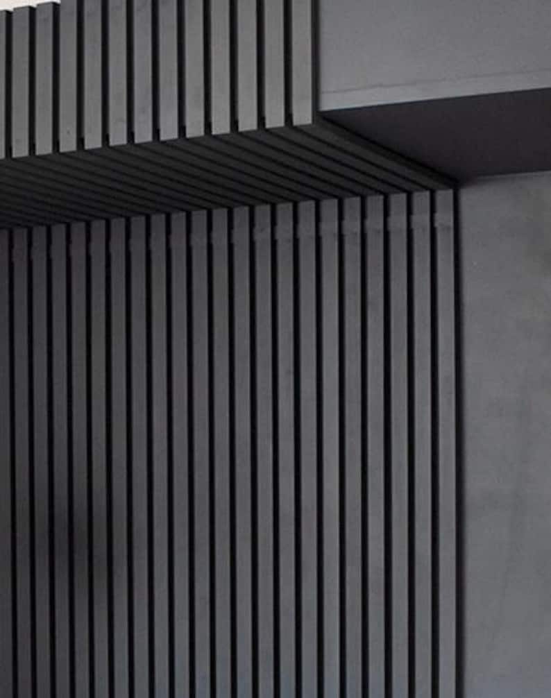 Slat MDF Wall Panels | Decorative MDF Wall Panels | DIY Wall Panel Kit ...