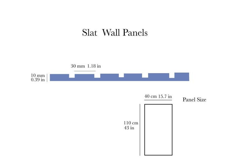Slat MDF Wall Panels | Decorative MDF Wall Panels | DIY Wall Panel Kit ...