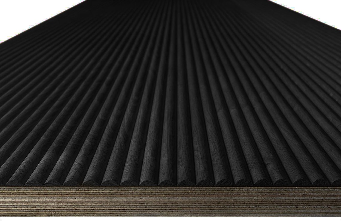 Smoked Oak Panels | Natural Wood Panels | Ribbed Wood Panels - Etsy