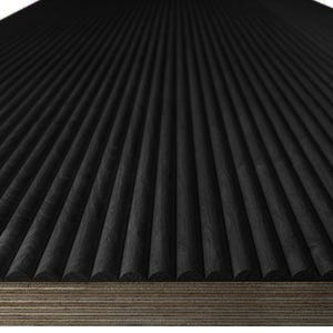 Smoked Oak Panels | Natural Wood Panels | Ribbed Wood Panels - Etsy