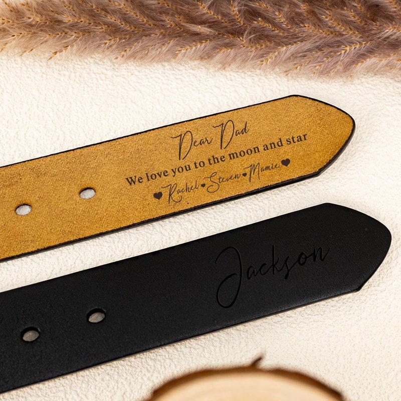 Engraved Belt - Etsy