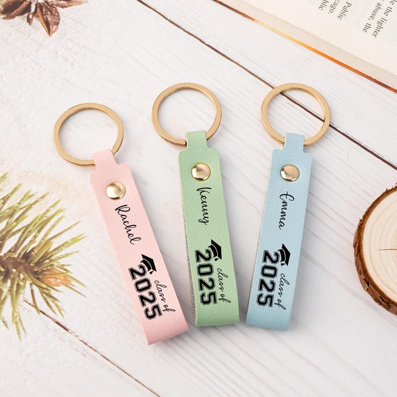 Custom Graduation Keychain, Graduation Gifts, Keychain for Students ...