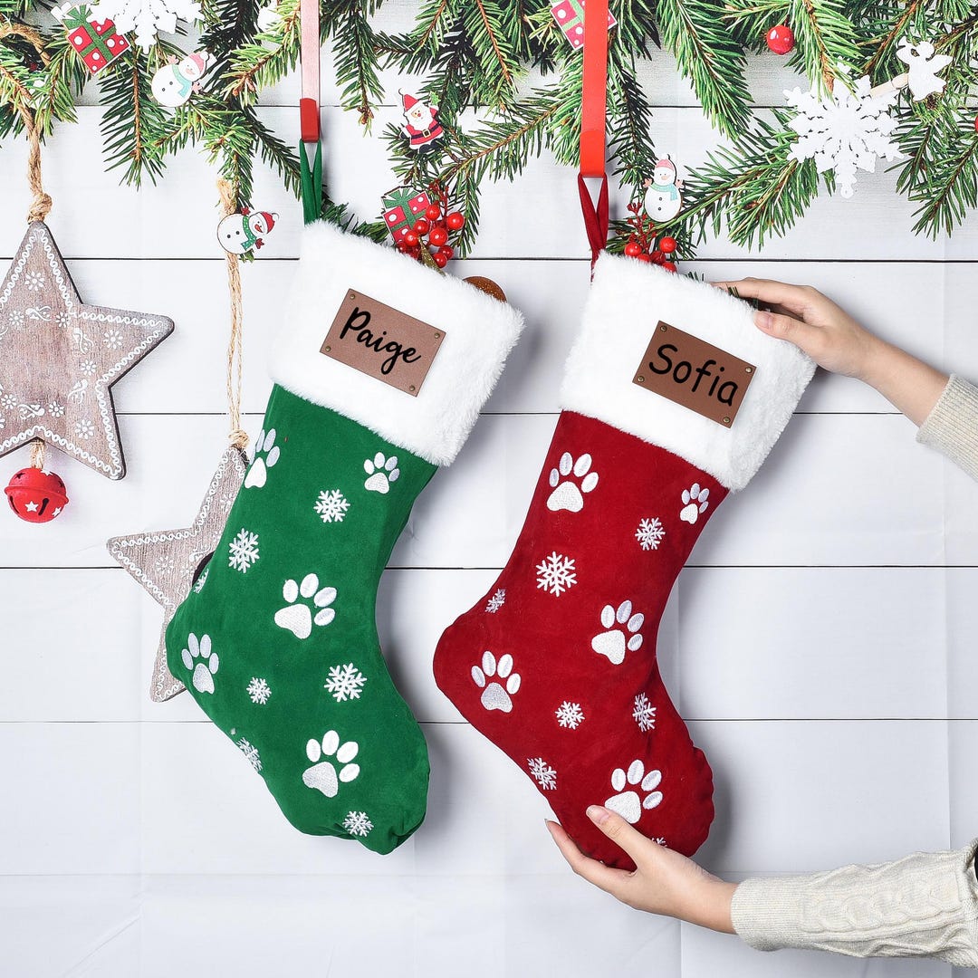 Personalized Christmas Stockings,custom Stocking,pet Stocking ...