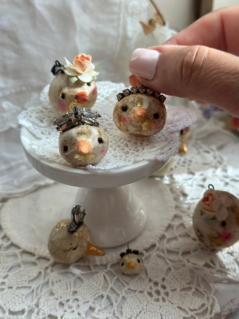 Step-by-step Polymer Clay Tutorial for Charming Birds - Etsy