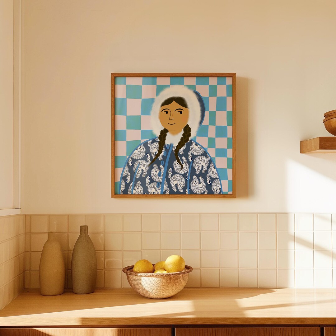 ESKIMO | Native Art, Native Poster, Native Print, Indigenous Art ...