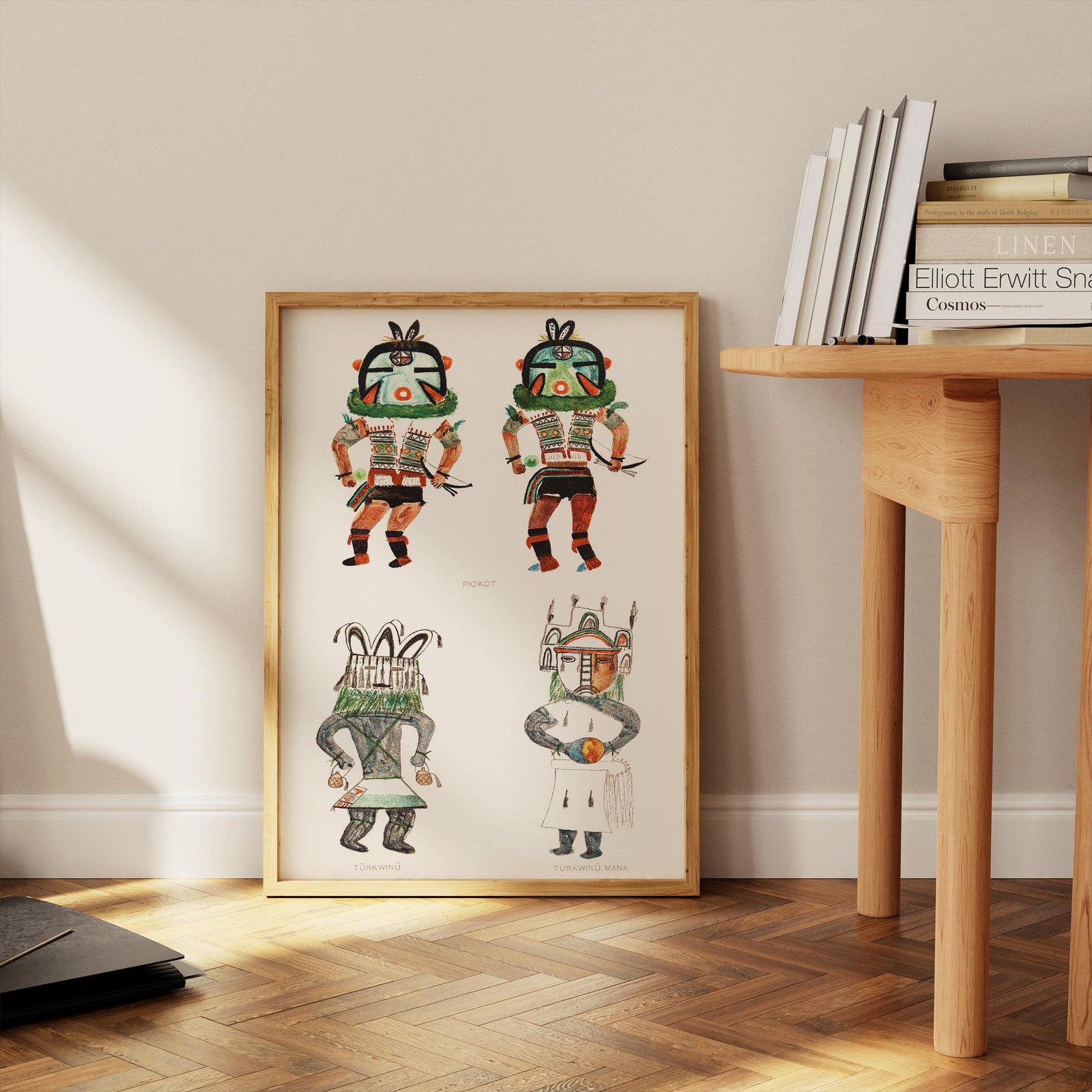 HOPI KATCINAS | Native Art, Native Poster, Native Print, Indigenous Art ...