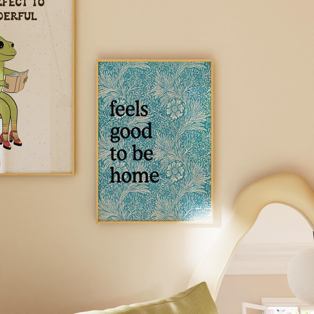 FEEL GOOD | Positive Poster, Positive Print, Positive Quote, Feels Good ...