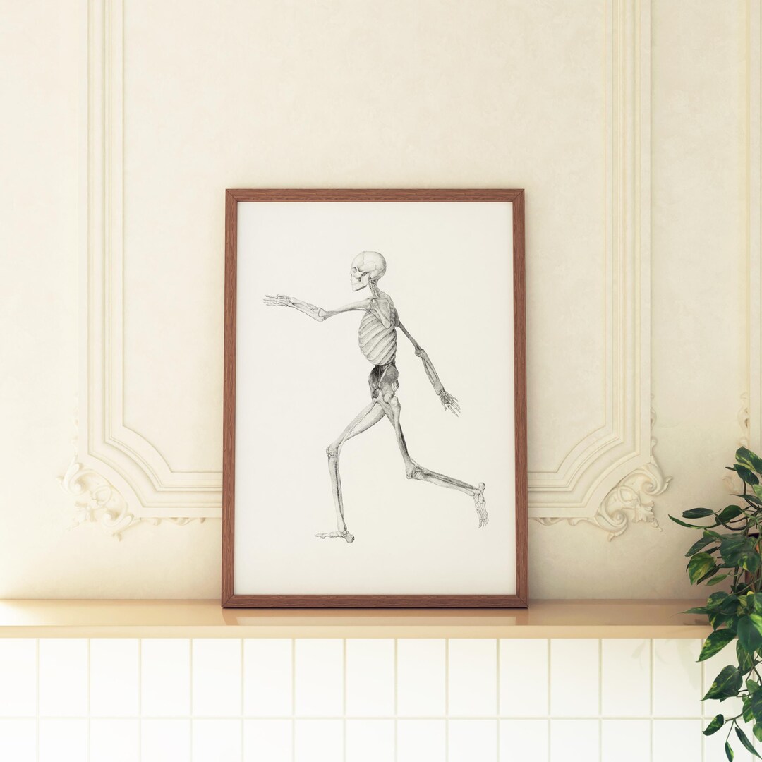 ON THE GO | Skeleton Art, Skeleton Painting, Skeleton Print, Prayer ...