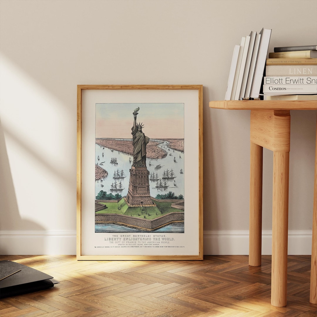 LADY LIBERTY | New York City Poster, NYC Art, Nyc, Statue of Liberty ...