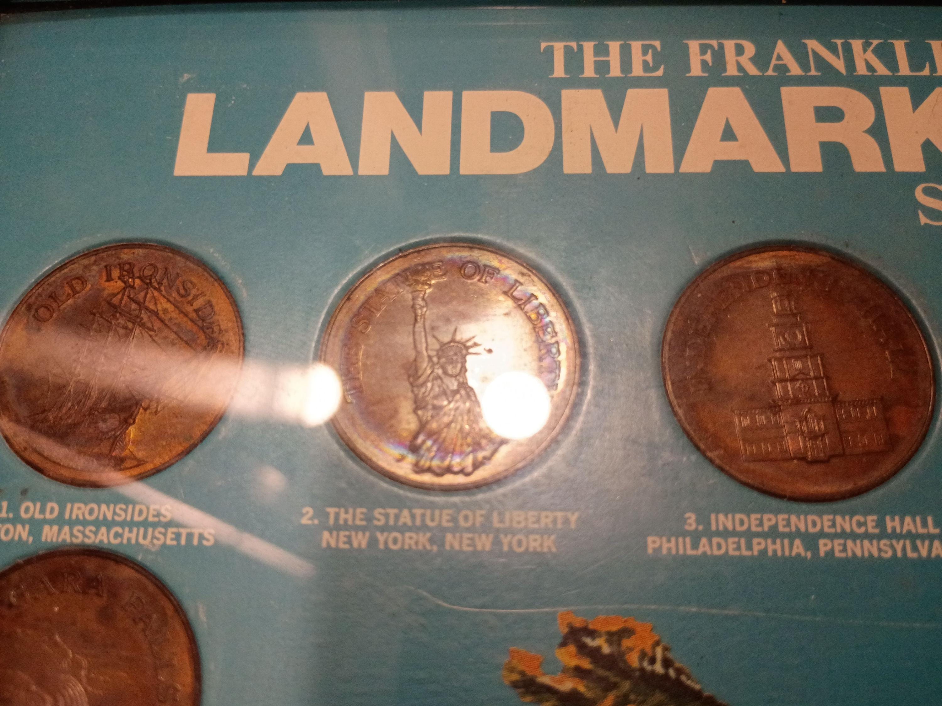 1969"landmarks of America" Coin Set - Etsy