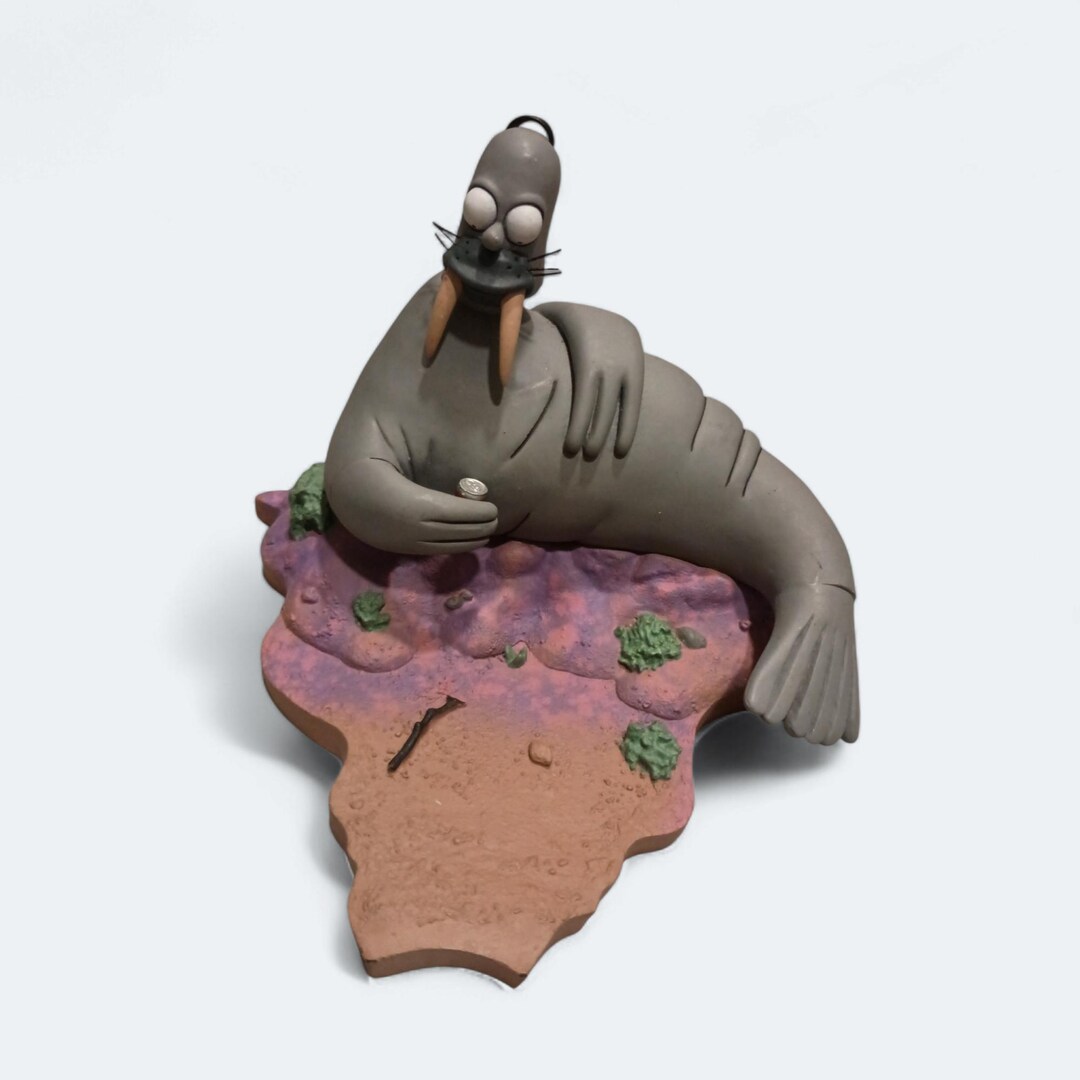 Simpsons Homer Walrus Bobble - Etsy
