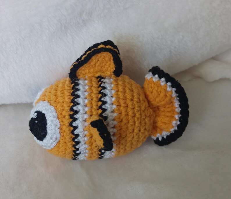 Clown Fish nemo Crochet - Etsy