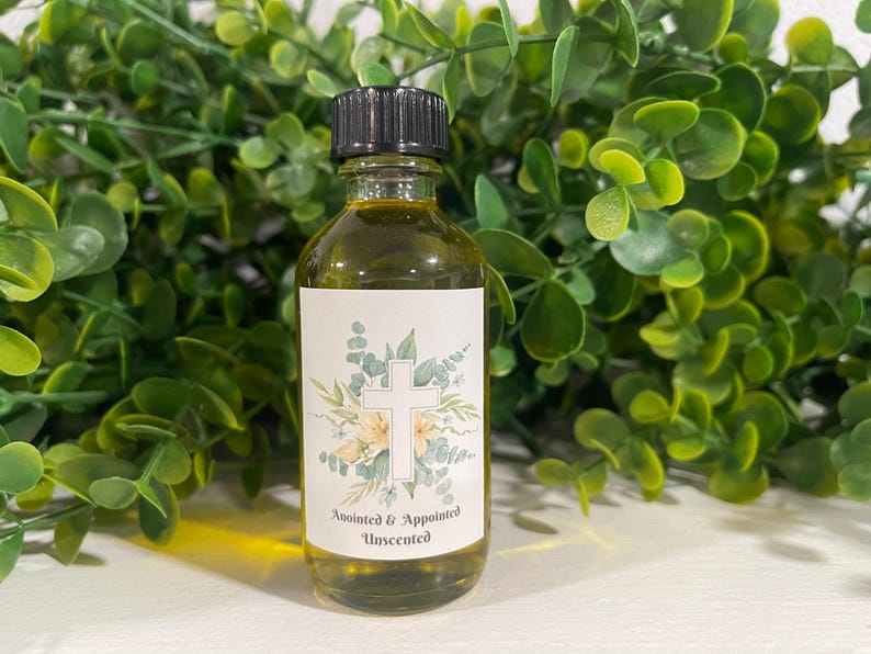 Unscented Anointing Oil 2oz Bottle - Etsy