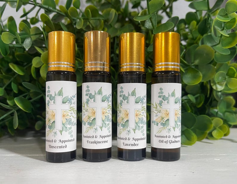 Anointing Oil, Amber Glass Roller Bottle 10ml - Etsy