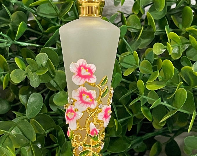 Anointing Oil Long Retro Floral Bottle 25ml - Etsy