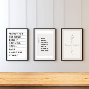 You Can Grow Through This Printable Poster Inspirational Quote Digital ...