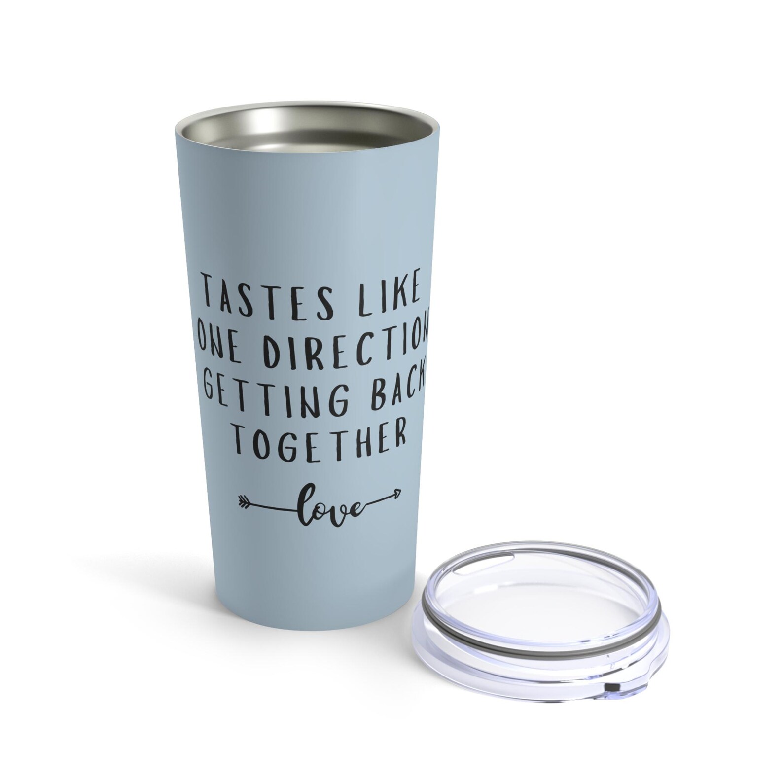 One Direction Getting Back Together Tumbler Insulated Travel Mug to Go ...