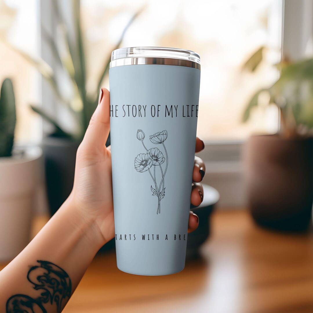 One Direction Inspired the Story of My Life Stylish Coffee Tumbler ...