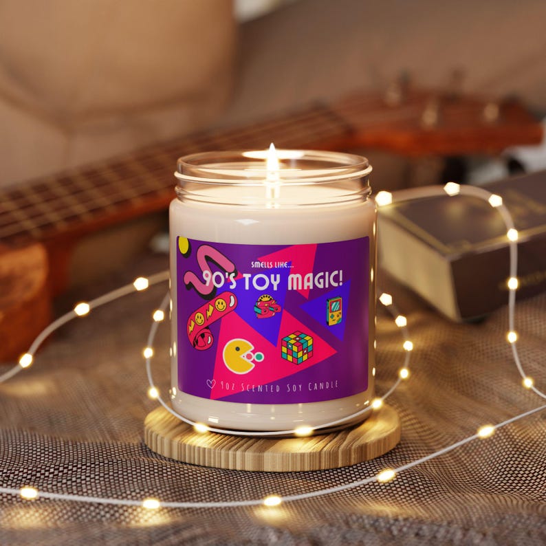 90s Kid Nostalgic Candle Y2K Party Decor 90s Party Decorations Smells ...