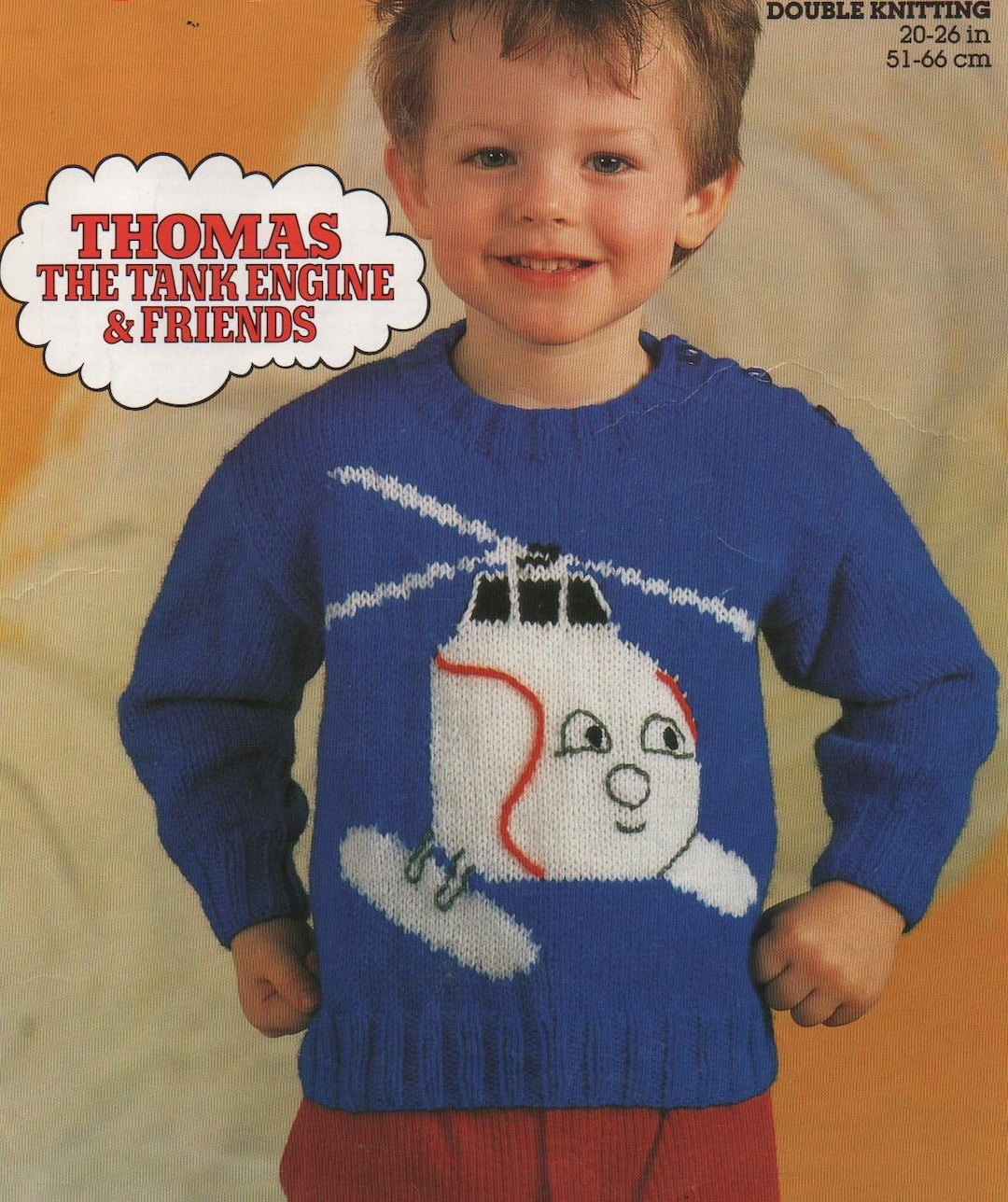 PDF Vintage Knitting Pattern Knit a Round Neck Sweater With Harold the ...