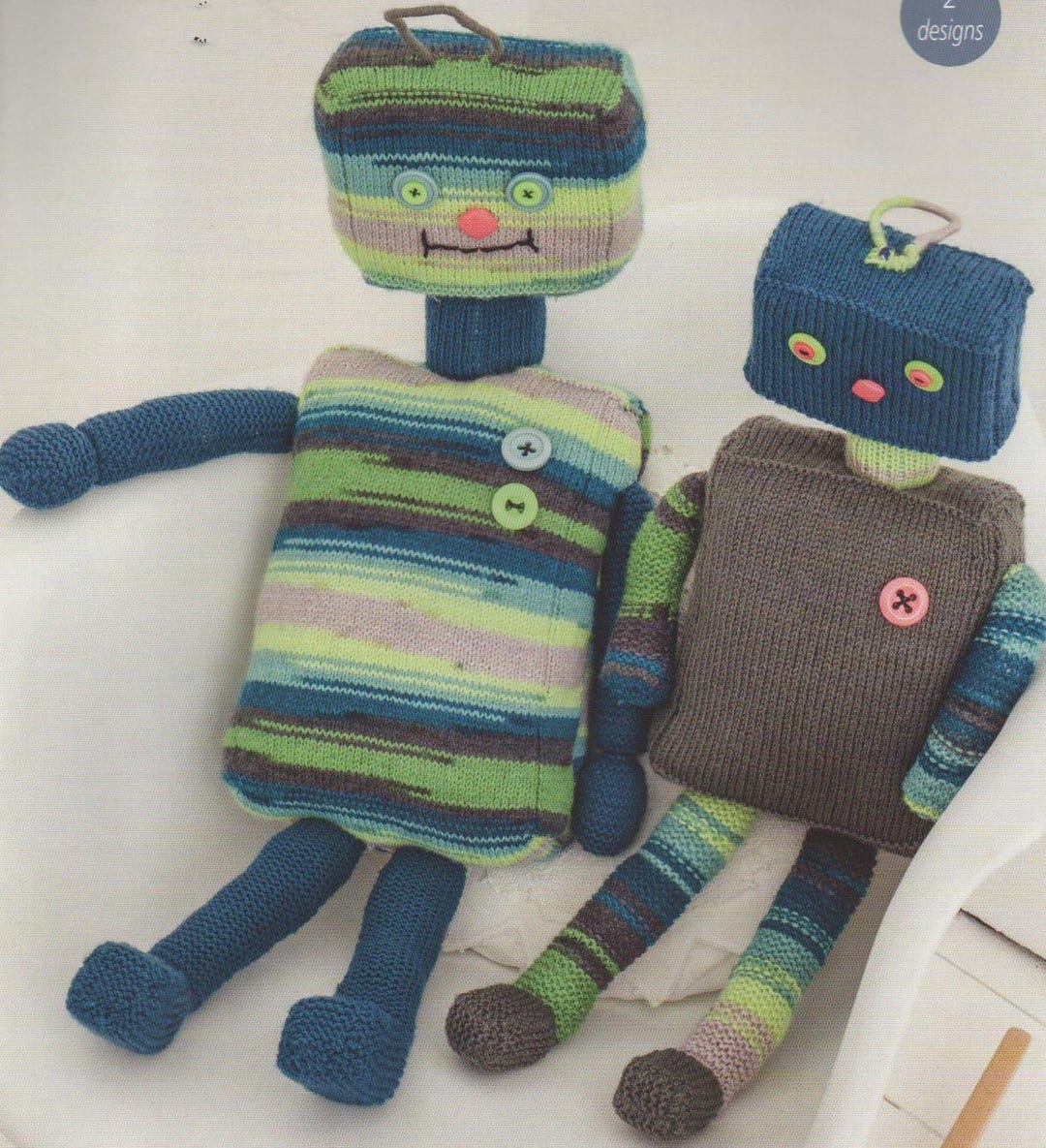PDF Copy Knitting Pattern Instructions to Knit in Double Knitting Yarn ...