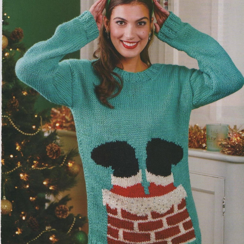 Yarn Knit Christmas Sweater - Etsy
