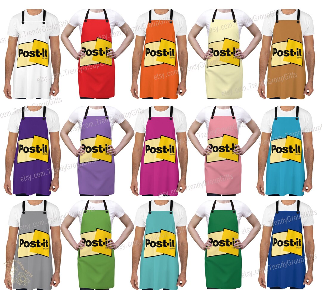 Sticky Notes Group Halloween Costume Teacher Costume Post It Apron ...