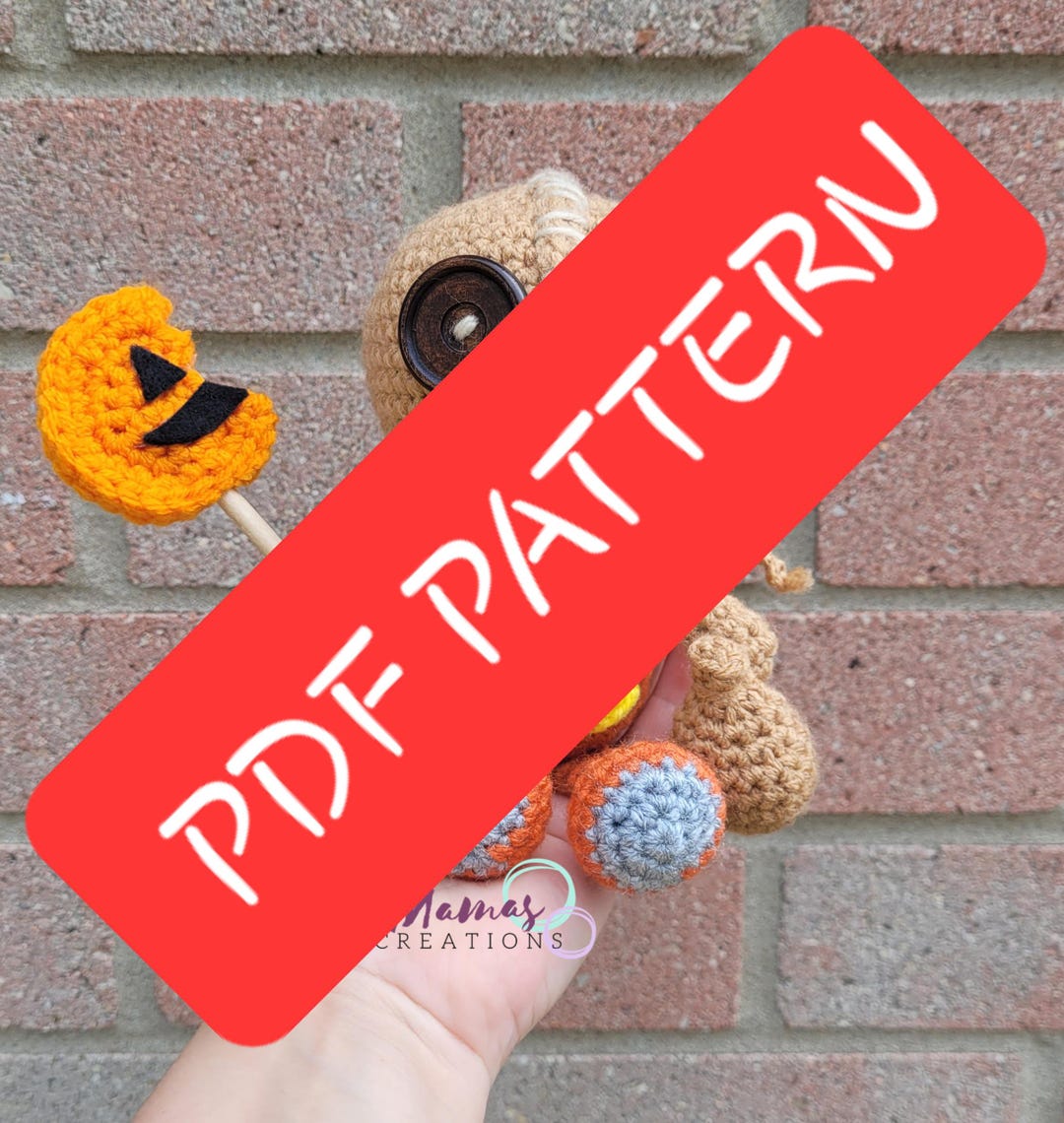 Tiny Slasher Sam PDF Crochet Pattern Amigurumi Doll Horror ...