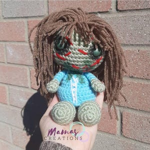 Tiny Slasher Regan PDF Pattern Amigurumi Horror Crochet Exorcist - Etsy