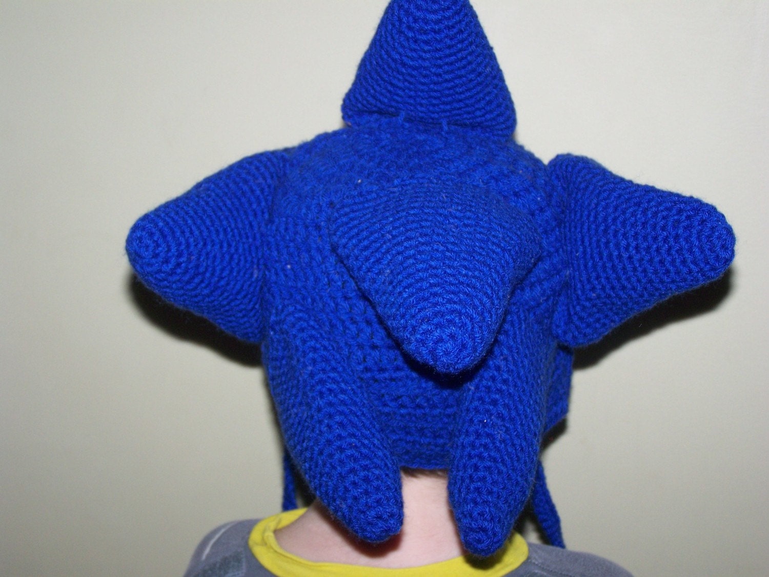 Sonic the Hedgehog Earflap Hat PDF Crochet Pattern - Etsy