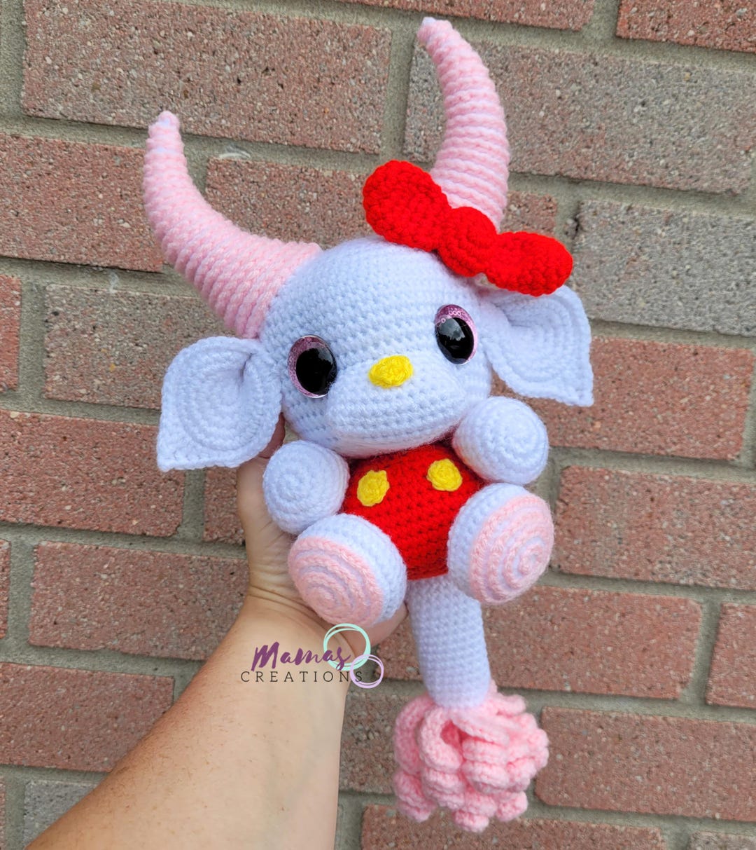Hello Kitty Baphomet Amigurumi Crochet Doll Horror - Etsy