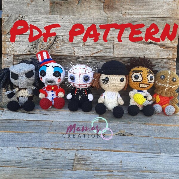 Horror Crochet Pattern - Etsy