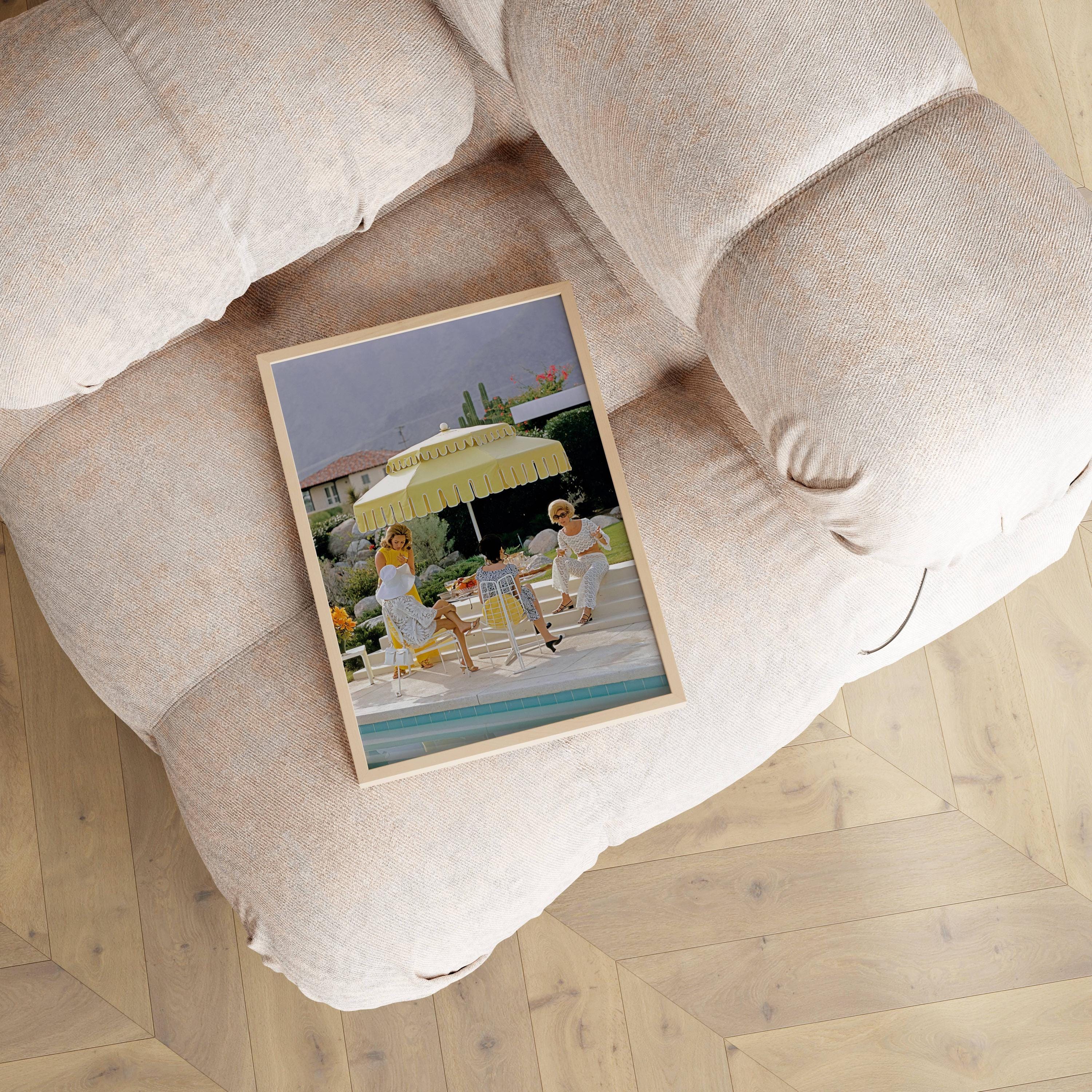 Slim Aarons Nelda and Friends Print Poster , Vintage Photography Print ...