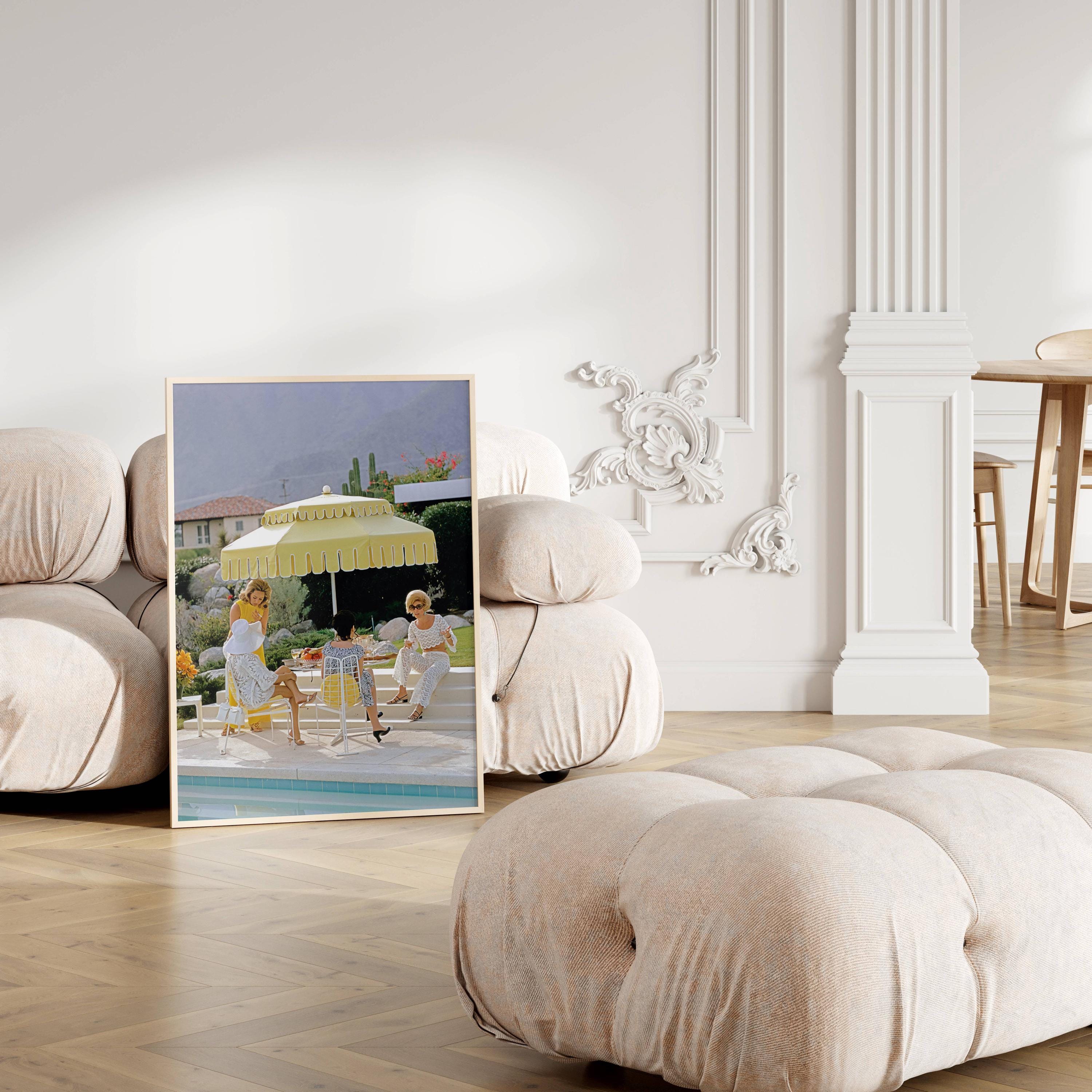 Slim Aarons Nelda and Friends Print Poster , Vintage Photography Print ...