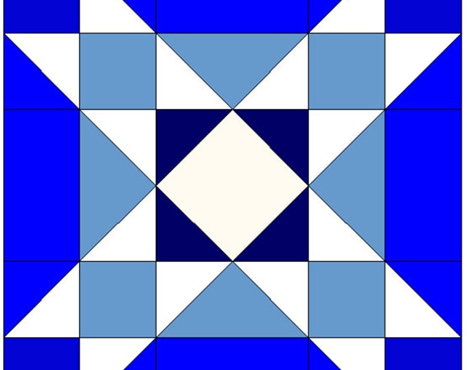 Carolina Lily Barn Quilt PATTERN - Etsy