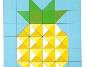 Pineapple Quilt | Etsy