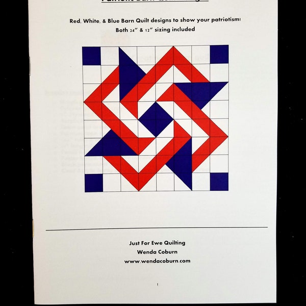 Flag Barn Quilt Patterns - Etsy