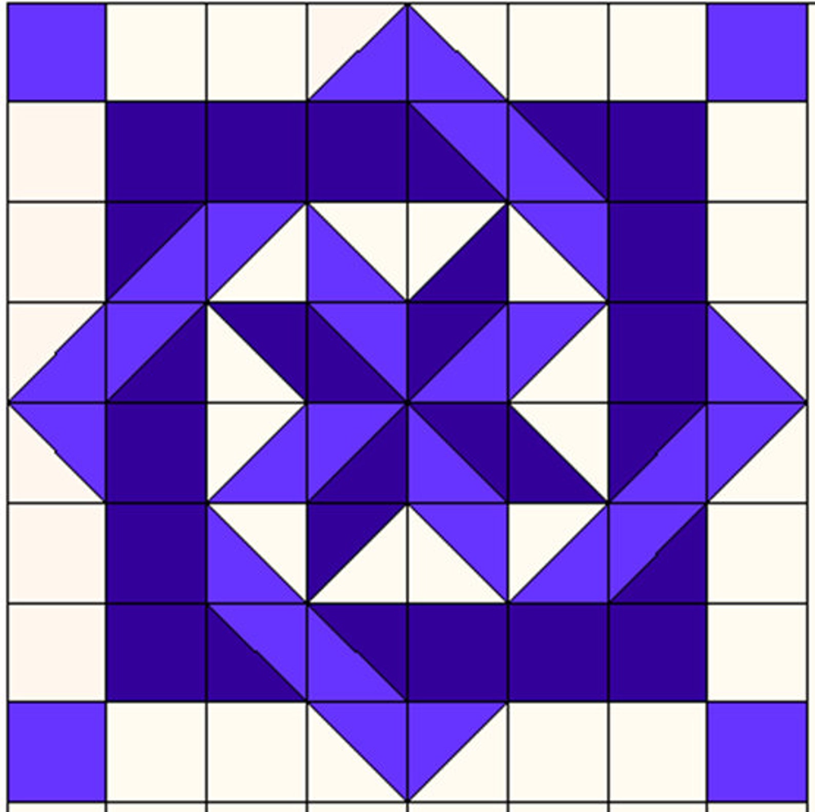 Downloadable PDF Pinwheel Maze Barn Quilt Pattern & Instructions - Etsy